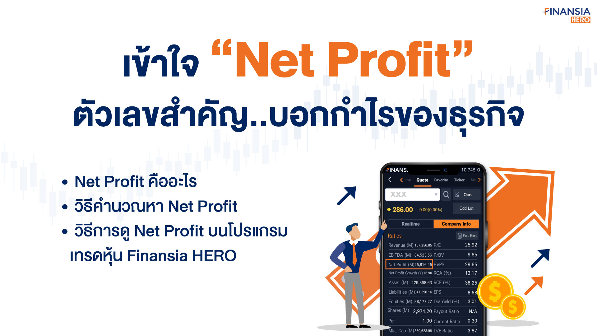 เข้าใจ Net Profit ตัวเลขสำคัญ..บอกกำไรของธุรกิจ - Finansia HERO